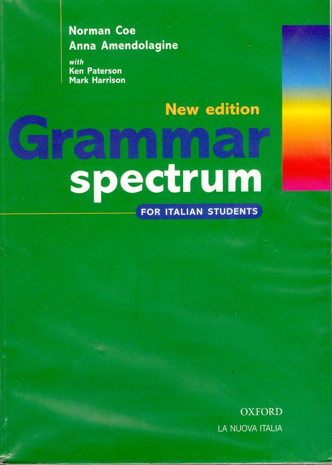 Grammar Spectrum - Anna Amendolagine,Norman Coe - Reviews on Anobii
